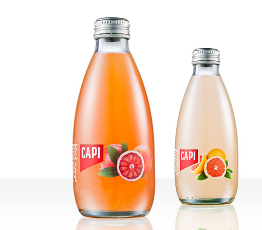 澳大利亚CAPI Sparkling-纯净清爽的碳酸饮料包装设计
