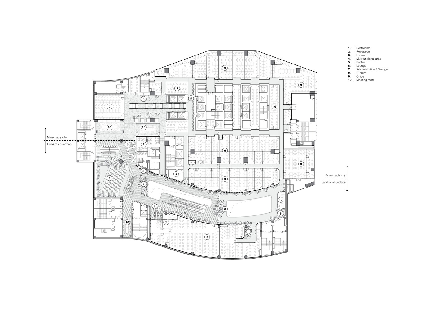 中国成都12000平米的SOHO 3Q室内设计-欧莱凯设计网