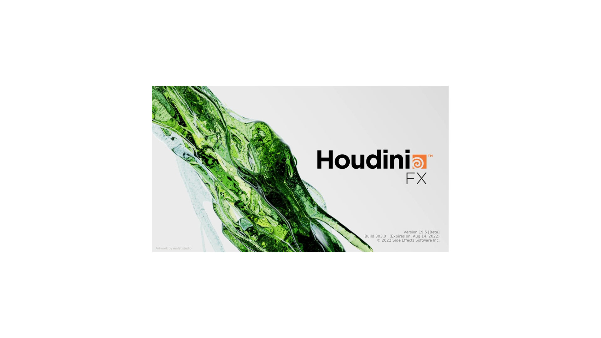 SideFX Houdini-液态冰块水花