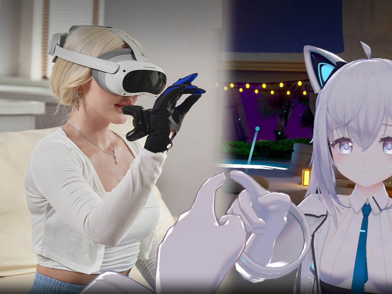 可以体验NEXT-GEN VR的UDCAP手套
